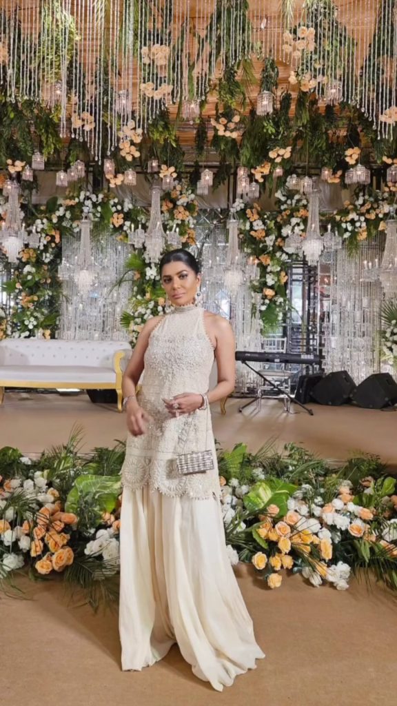 Iffat Omar Shares Photos from Daughter's Wedding Event