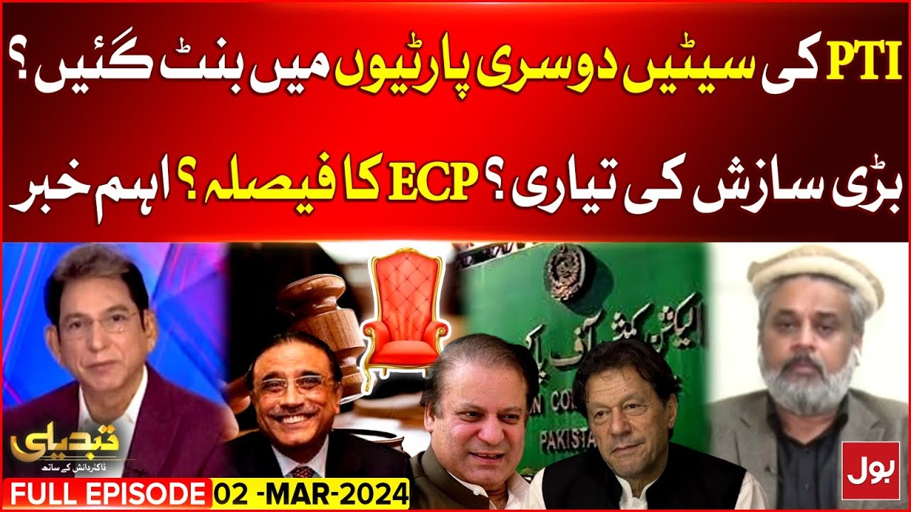 PTI Reserved Seats Shared with Other Parties? | ECP Decision? | Dr ...