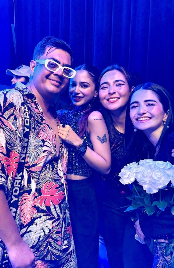 Merub Ali looks stunning at her fiancé Asim Azhar’s album launch