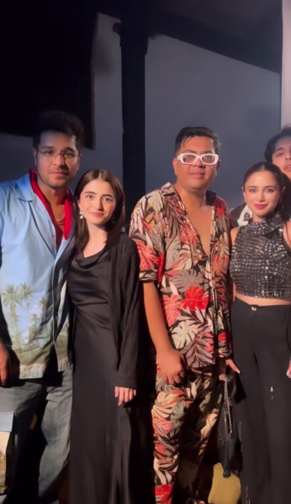 Merub Ali looks stunning at her fiancé Asim Azhar’s album launch