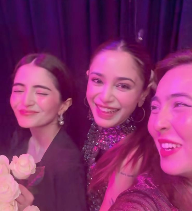 Merub Ali looks stunning at her fiancé Asim Azhar’s album launch