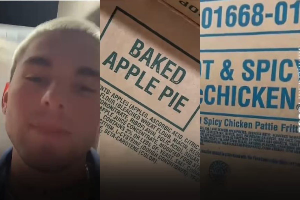 Delivery worker exposes ingredients of popular Fast Food brand: “Stop ...