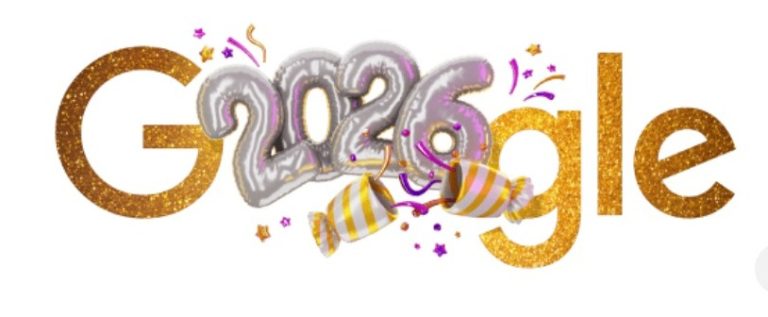 Unlock 2026 with Google’s dazzling Doodle